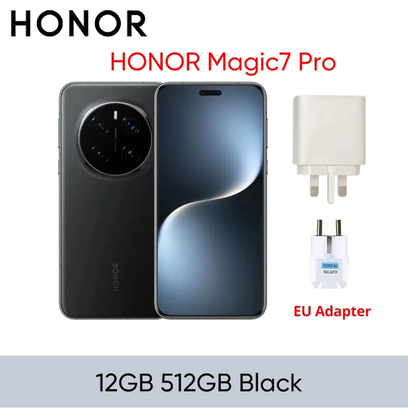 2025 NEW HONOR Magic7 Pro 5G Smartphone Snapdragon 8 Elite 6.8''120Hz LTPO Display 100W Charge ...